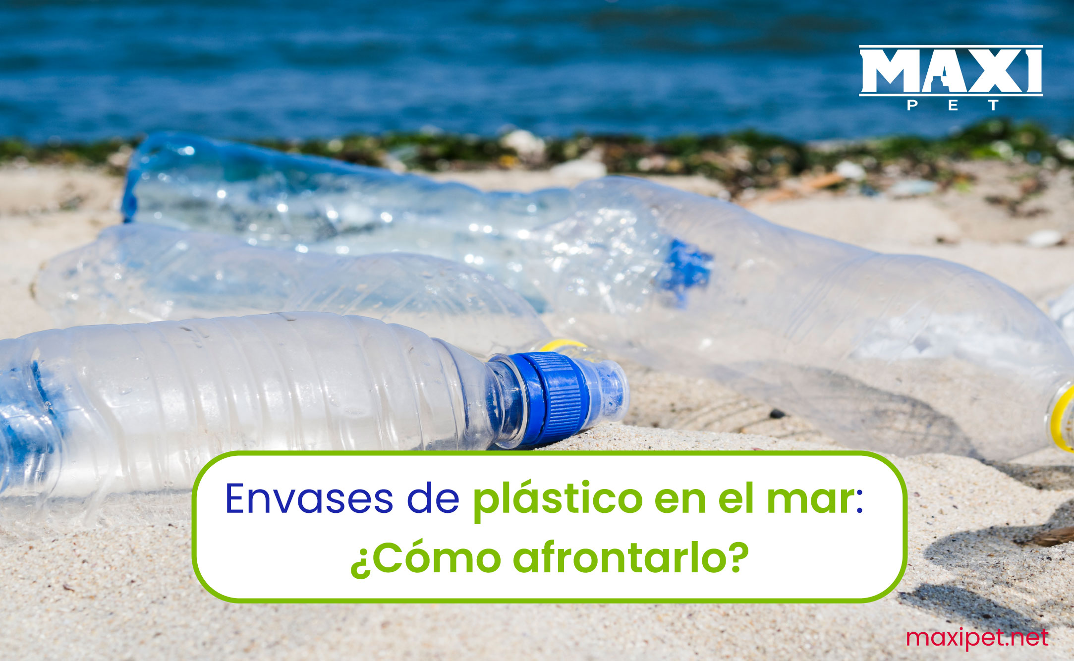 Envases de plástico en el mar: ¿Cómo afrontarlo? | Maxipet