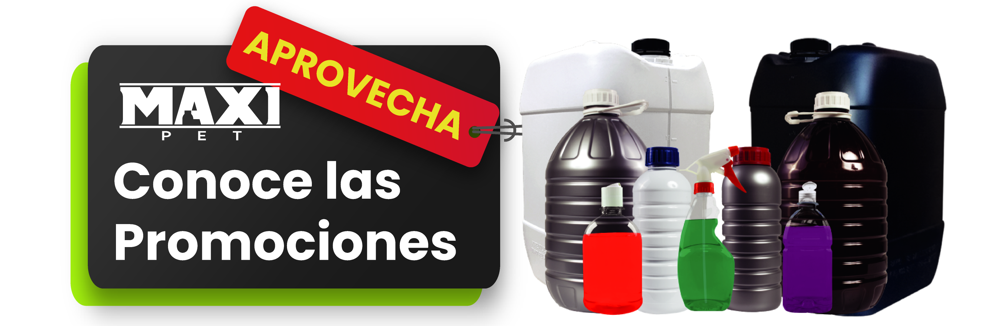Fábrica de botellas PET Polietileno y Tapas | Maxipet
